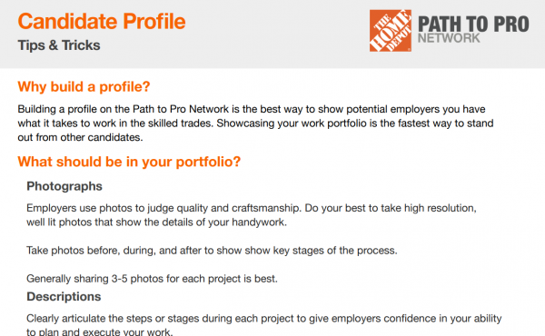 Skilled Trade Career Resources| The Home Depot