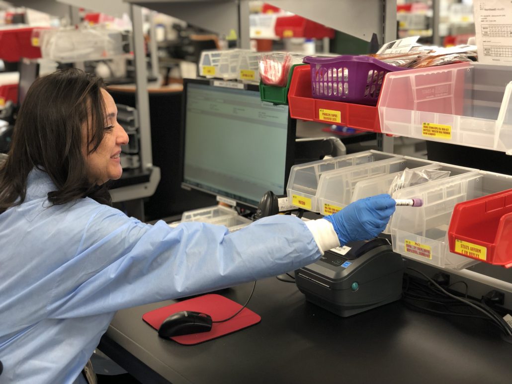 Day in the life: Follow a specimen and laboratory professionals at Core Lab