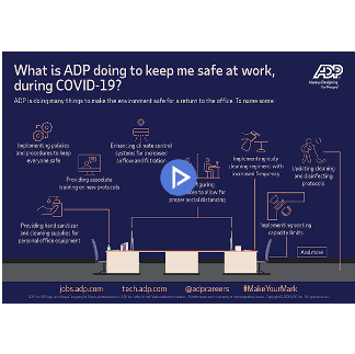 What are ADP and our associates doing to stay safe at work during COVID ...